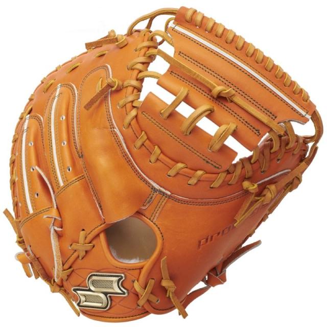 【型付/グラブ袋刺繍無料】 SSK(エスエスケイ) 硬式 キャッチャーミット プロエッジ 栄 捕手用 右投げ用 PEKMZ04425 3547 [ ミット型付け無料 硬式グラブ袋刺繍無料(単色のみ)※縁取り・影付きの場合、1ヶ所+1100円(税込)]