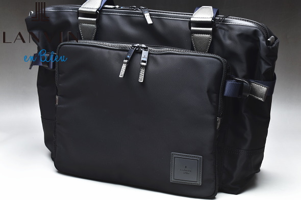 ランバンオンブルー LANVIN en Bleu イケテイ ショート B4トートボストンバッグ