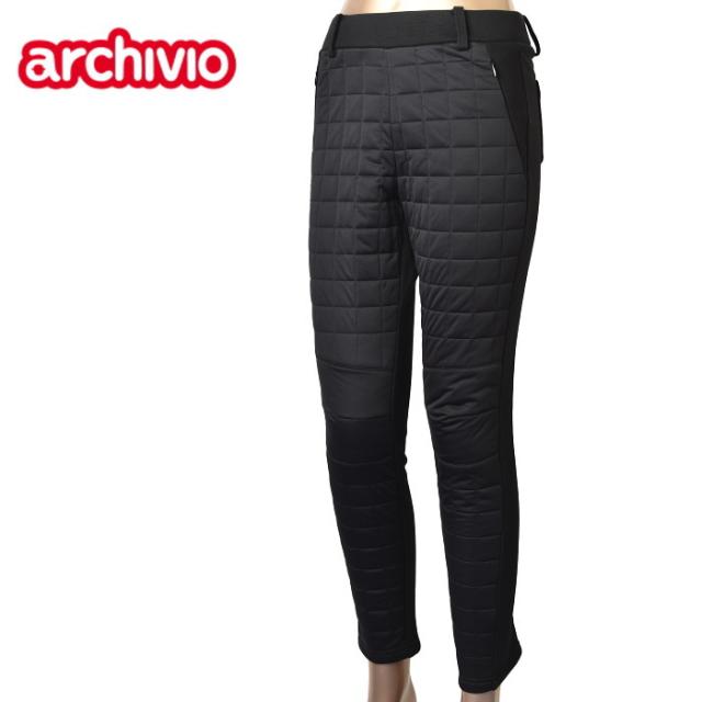 50％OFFセール！アルチビオ archivio ゴルフ 2024秋冬新作 レディース 中綿切替パンツ 服 ゴルフウェア