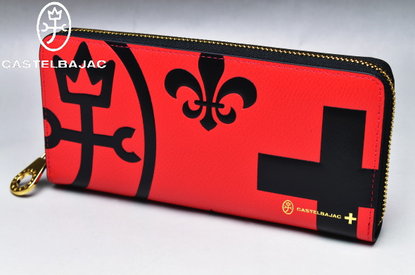 カステルバジャック CASTELBAJAC イケテイ ネゼル小物 ラウンドファスナー長財布