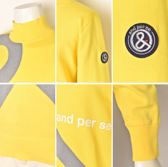 20％OFFセール！アンパスィ and per se ゴルフ 2024秋冬新作