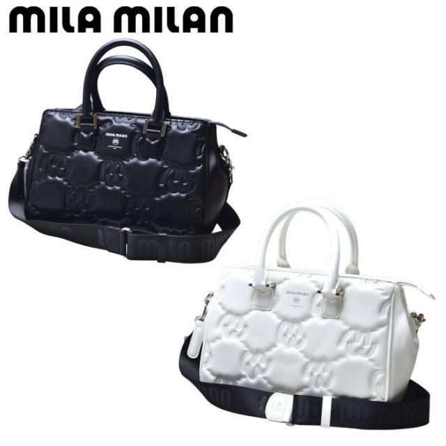 ミラ・ミラン mila milan イケテイ カリーナ メンズ レディース 2WAY ミニトートバッグ