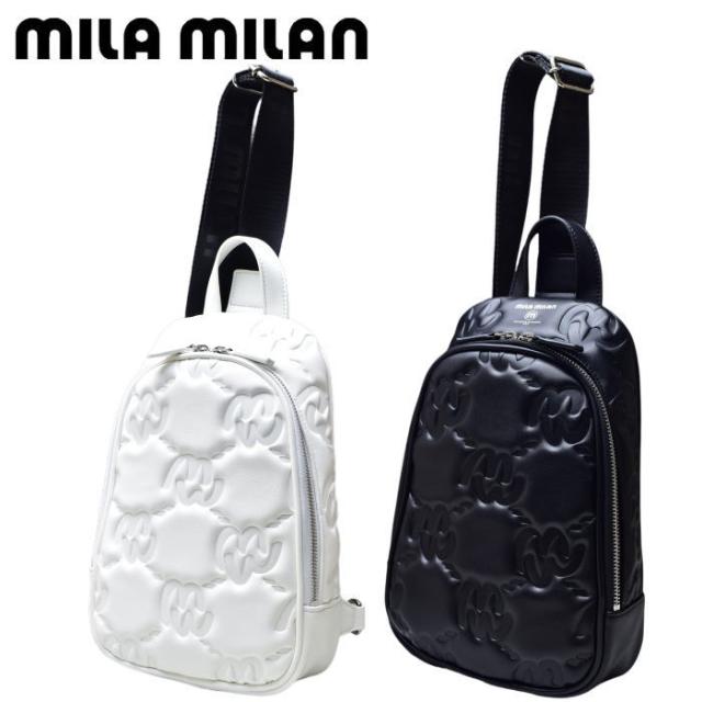 ミラ・ミラン mila milan イケテイ カリーナ メンズ レディース ワンショルダーバッグ ボディバッグ