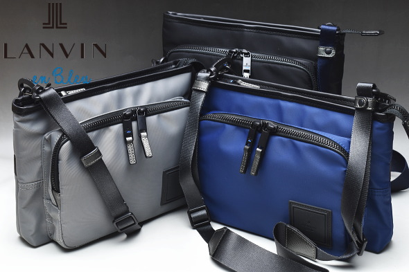 ランバンオンブルー LANVIN en Bleu イケテイ ショート サコッシュ 2WAYバッグ クラッチバッグ