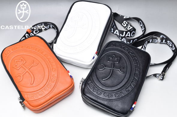カステルバジャック CASTELBAJAC イケテイ ポルテ Wファスナースマホショルダーバッグ
