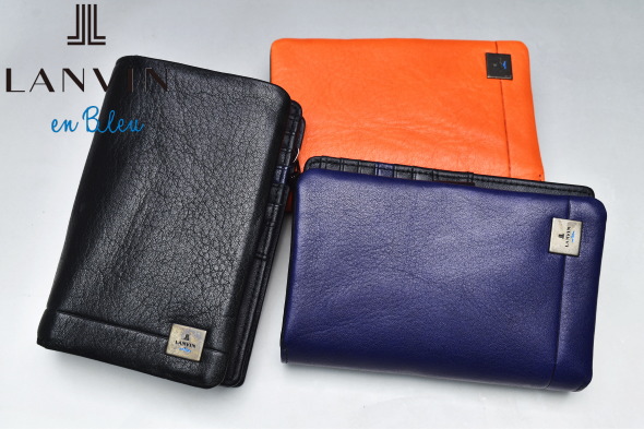 ランバンオンブルー LANVIN en Bleu イケテイ マルセイユ小物 L字ファスナーセミ長財布