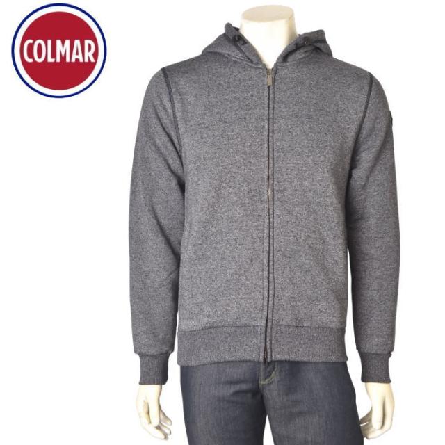 コルマー COLMAR 2025秋冬新作 メンズ 裏起毛フーディージップアップパーカー