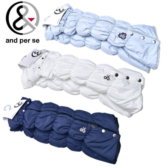 アンパスィ and per se ゴルフ 2025秋冬新作 レディース レッグウォーマー