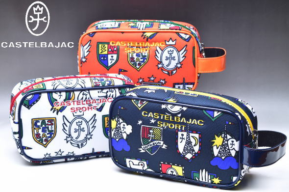 カステルバジャック スポーツ ゴルフ CASTELBAJAC 2024秋冬新作 メンズ カートポーチ