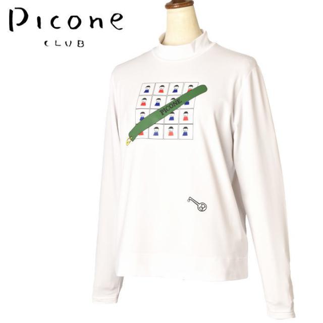 50％OFFセール！ピッコーネ クラブ PICONE CLUB ゴルフ 2024春夏新作 レディース ハイネックプルオーバー モックネック 服 ゴルフウェア