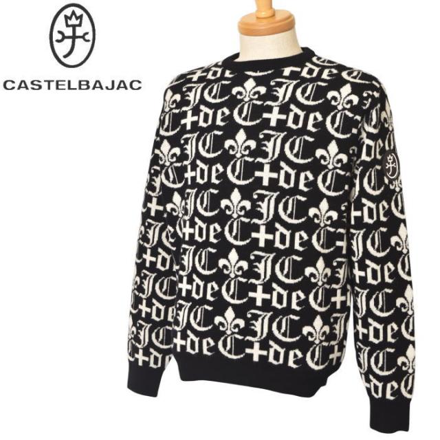 カステルバジャック CASTELBAJAC 2025秋冬新作 メンズ クルーネックセーター 服