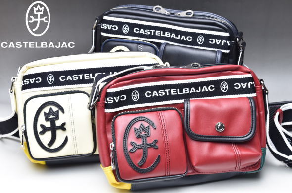 カステルバジャック CASTELBAJAC イケテイ ドミネ ヨコ型ショルダーバッグ