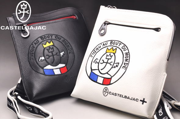 カステルバジャック CASTELBAJAC イケテイ リンク 薄マチショルダーバッグ