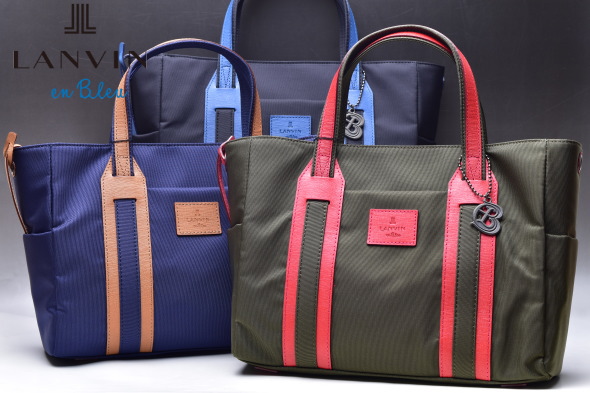 ランバンオンブルー LANVIN en Bleu イケテイ ドロップ B5 トートバッグ