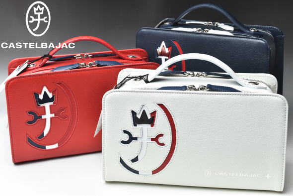 カステルバジャック CASTELBAJAC イケテイ カルネ ダブルファスナーセカンドバッグ