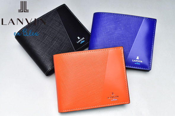 ランバンオンブルー LANVIN en Bleu イケテイ パーシャル小物 二つ折り財布