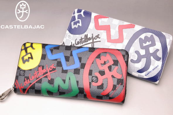 カステルバジャック CASTELBAJAC イケテイ クラー小物 ラウンドファスナー長財布