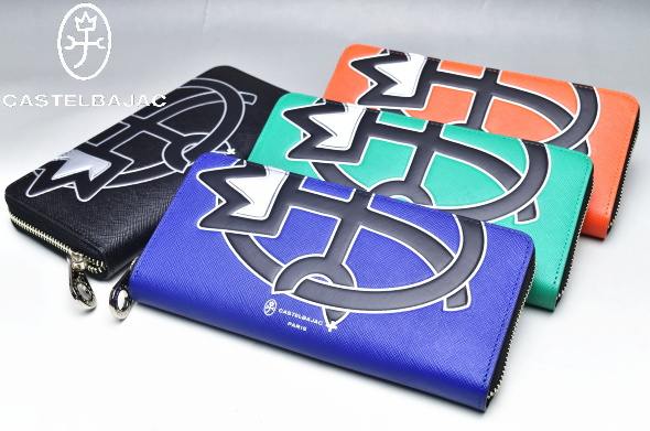 カステルバジャック CASTELBAJAC イケテイ ウプラ小物 ラウンドファスナー長財布