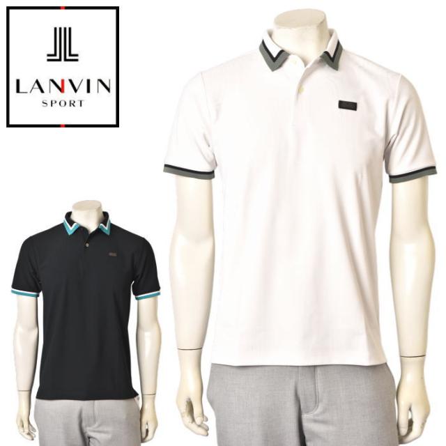 ランバン スポール ゴルフ LANVIN SPORT 2025春夏新作 メンズ 半袖