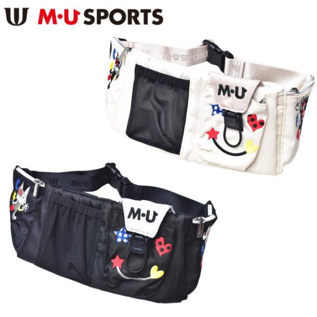 MUスポーツ M・U SPORTS ゴルフ 2025春夏新作 レディース ウエストポーチ