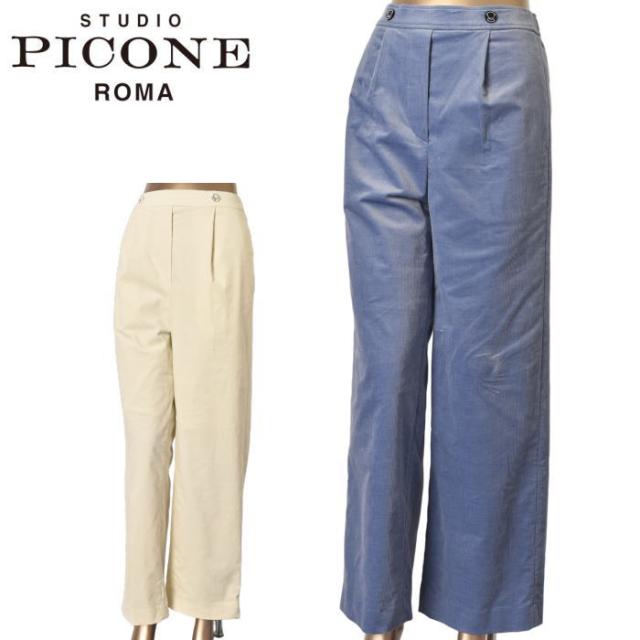 スタジオ ピッコーネ STUDIO PICONE ROMA 2025秋冬新作 レディース コーデュロイワイドパンツ