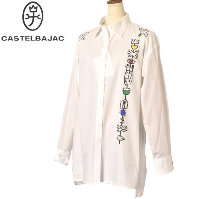 カステルバジャック CASTELBAJAC カプセルコレクション 2025春夏新作 レディース ロングシャツ チュニック 服