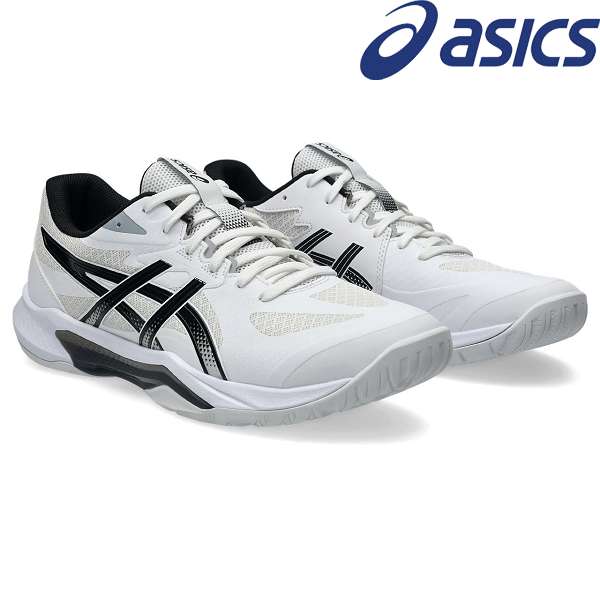 ◆◆ ＜アシックス＞ ASICS GEL-TACTIC 13 1073A079 (100：WHITE/BLACK) メンズ インドアシューズ バレーボールシューズ 1073A079-100