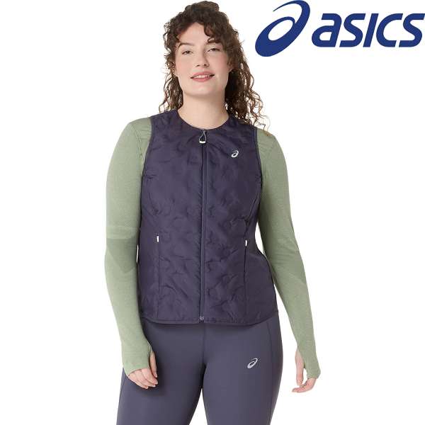 ◆◆ ＜アシックス＞ ASICS NAGINOランニングベスト 2012D282 (500：インディゴフォグ) レディース 2012D282-500