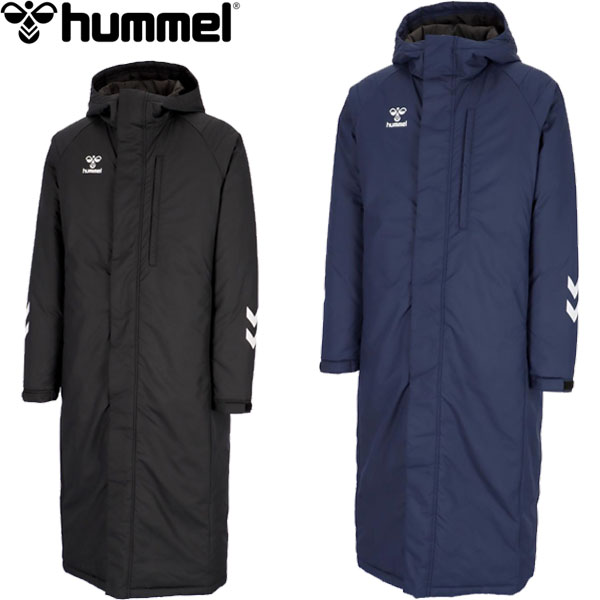 ◆◆ ＜ヒュンメル＞ hummel チームパデッドロングコート メンズ ジュニア HAW8118