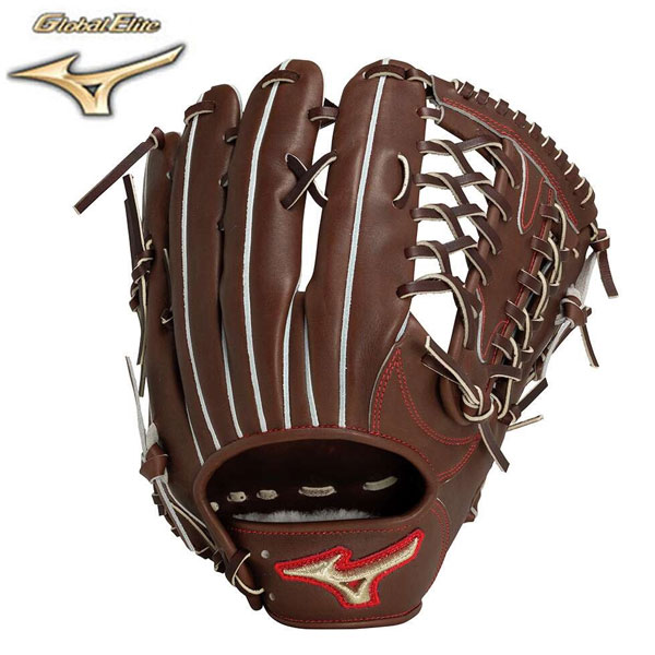 即納可★ 【MIZUNO】ミズノ 硬式用【グローバルエリート】ジャパン【外野手用／サイズ16N】1AJGH31307