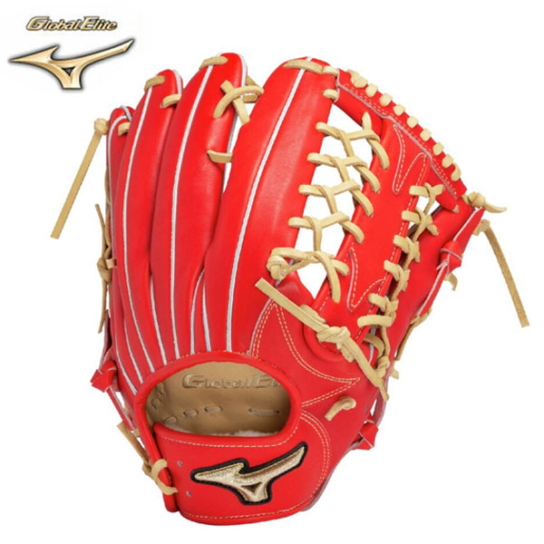 即納可★ 【MIZUNO】ミズノ 硬式用【グローバルエリート】プロフェッショナルセレクション【ヌートバー型／サイズ18N】 1AJGH32417