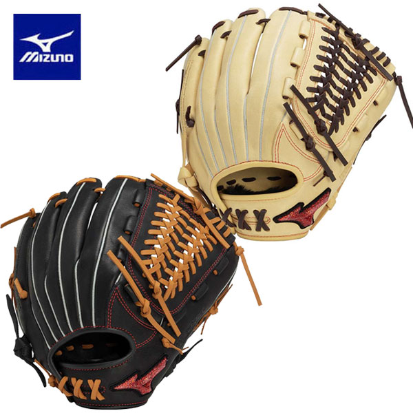 即納可★ 【MIZUNO】ミズノ ジュニア軟式用ウィルドライブ レッド AXI【オールラウンド用／サイズL】 1AJGY31540