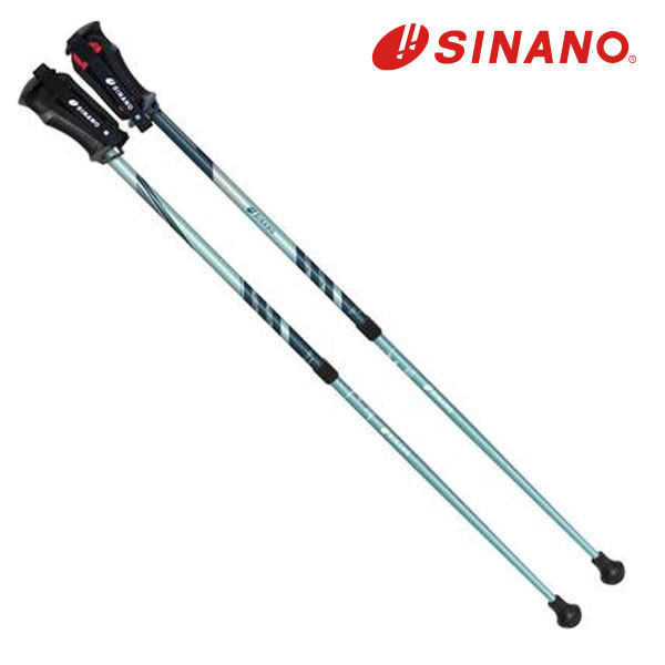 即納可★【SINANO】シナノ レビータ Laくっしょん ミントグリーン 85-115cm ウォーキング ポール 652076
