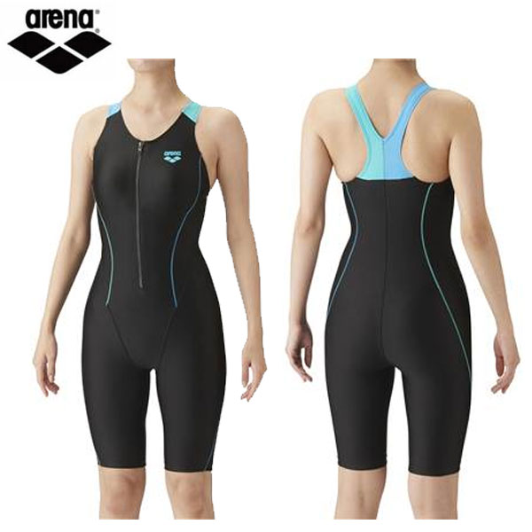 メール便発送 即納可☆【ARENA】アリーナ AiryString ワイドフローバックスパッツ(縫い込みフィットパッド) 競泳水着 LAR3207W