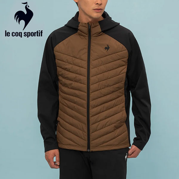 即納可☆【le coq sportif】ルコック ハイブリッド中わたジャケット LT4FJK70M