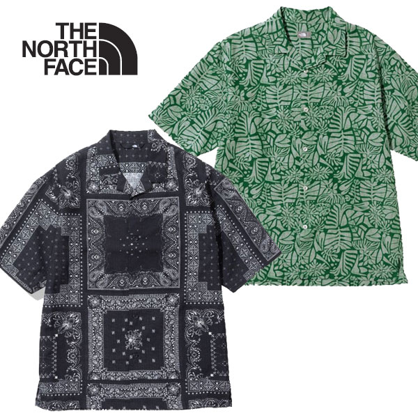 メール便発送 即納可★ 【THE NORTH FACE】ノースフェイス ショートスリーブ アロハベントシャツ メンズ NR22330