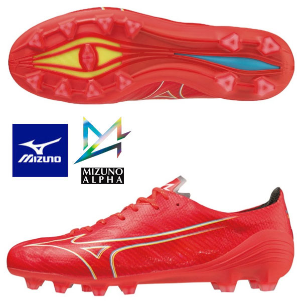 即納可☆【MIZUNO】ミズノ ミズノアルファ ELITE サッカー／フットボール ユニセックス P1GA236264