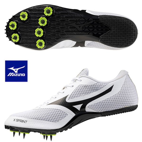 即納可★ 【MIZUNO】ミズノ エックススプリント(エントリーモデル／土トラック兼用) 陸上競技 ユニセックス U1GA2424