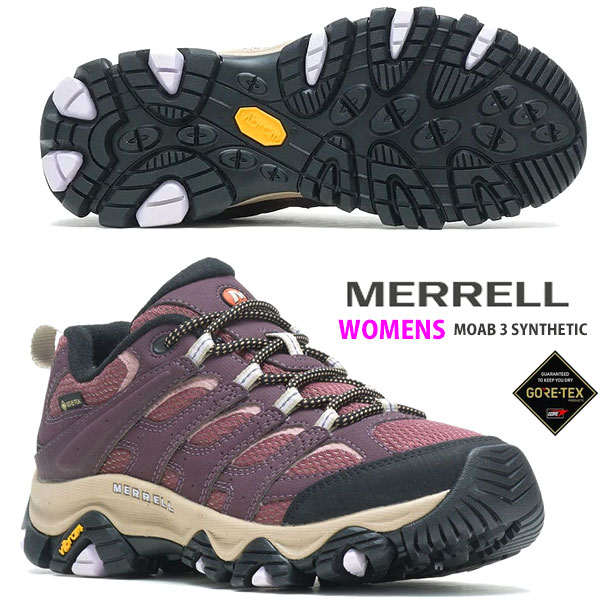 即納可★ 【MERRELL】メレル MOAB 3 SYNTHETIC GORE-TEX レディース シューズ W500190