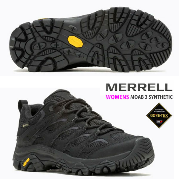 即納可★ 【MERRELL】メレル MOAB 3 SYNTHETIC GORE-TEX  レディース アウトドア トレッキングシューズ W500426