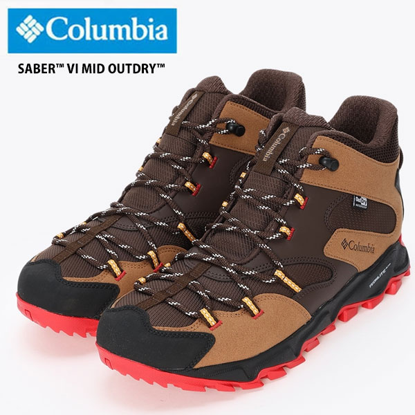 即納可★ 【Columbia】コロンビア セイバー シックス ミッド アウトドライ メンズ YM8972