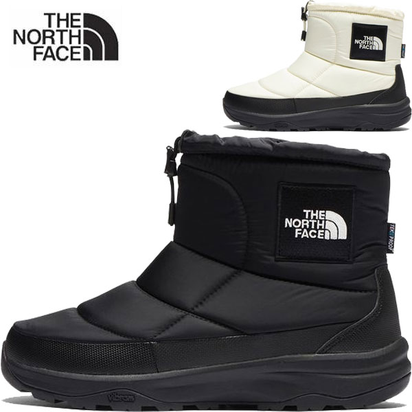 ◆◆ ＜ノースフェイス＞ THE NORTH FACE ヌプシ ブーティ ウォータープルーフ ロゴ ショート ユニセックス ウィンターブーツ NF52280