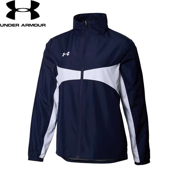 ◆◆ ＜アンダーアーマー＞ UNDER ARMOUR UAチーム ウーブン メッシュ ジャケット(トレーニング/WOMEN) 6003870 (MidnightNavy(410))