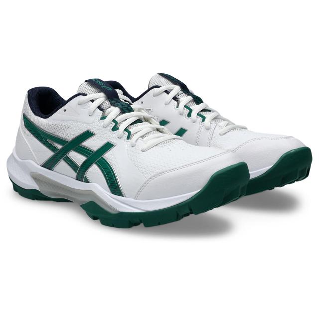 アシックス GEL-PEAKE 3 1113A057 スポーツ シューズ 101 WHITE/JASPER GREEN Field sports フィールドスポーツ シューズ（ユニ）