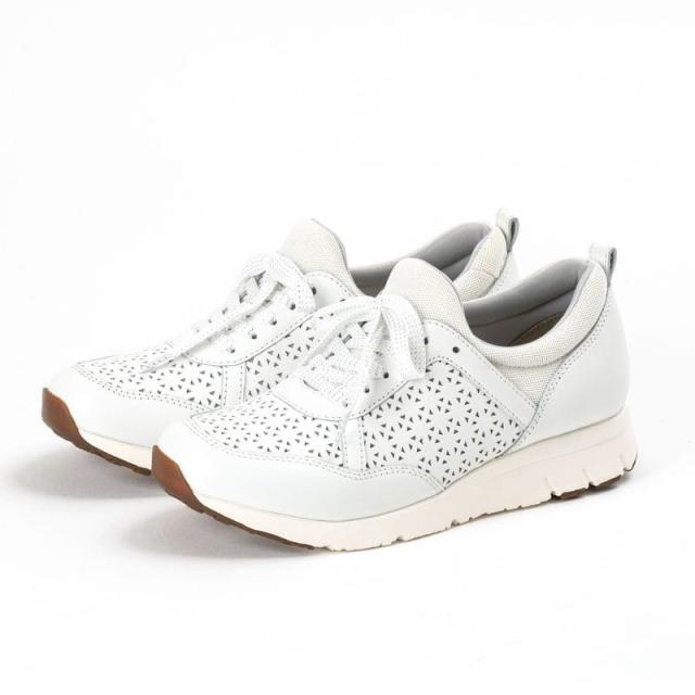 アシックス レストランスニーカー AO-24060 レディースシューズ 001 ホワイト AcureZ アキュアーズ シューズ（レディース）