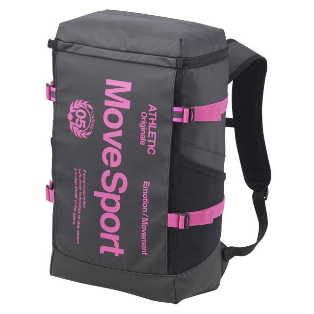 デサント バックパック スクエアバッグ30 ST5SBP30U BKPK ブラック×ネオンピンク DESCENTE トレーニング フィットネス リュック