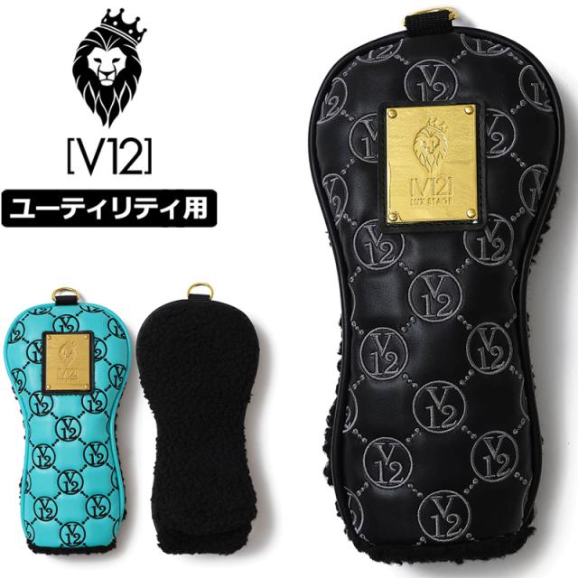 V12 ゴルフ ヴィ・トゥエルヴ 2025 ヘッドカバー ユーティリティ用 MONO D V122510-AC09【新品】 25SS ゴルフ用品 UT用 V12GOLF