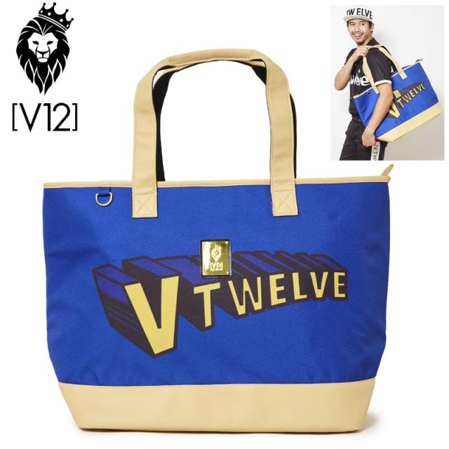 V12 ゴルフ ヴィ・トゥエルヴ ビッグ トートバッグ SUPER V12 V121910-BG01 78/ネイビー【新品】ZAAQ ゴルフラウンド メンズ レディース ユニセックス ゴルフ用バッグ SUPERMAN スーパーマン VTLOGO VTロゴ おしゃれ ブランド V12 GOLF