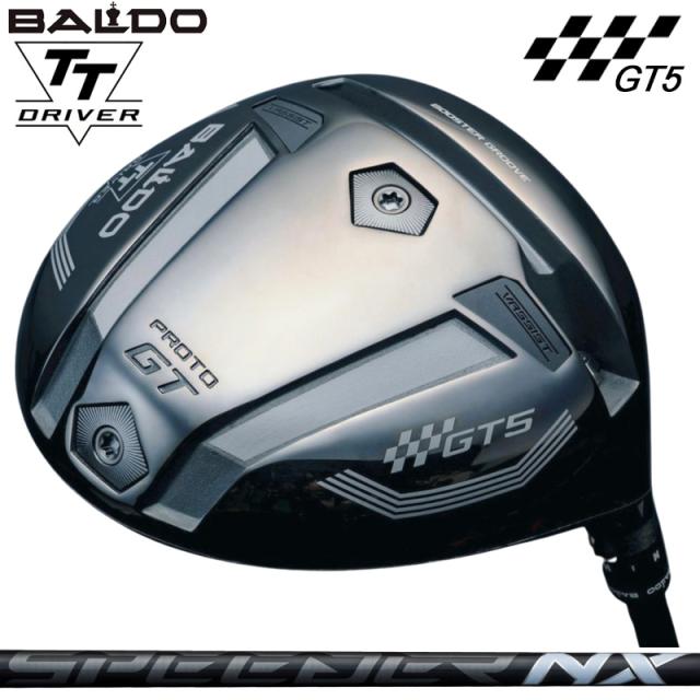 バルド 2025 TT ドライバー GT5 DEEP プロト 可変式 Fujikura SPEEDER NX BLACK 装着 フジクラ スピーダー ブラック 【カスタム】【新品】 BALDO ...
