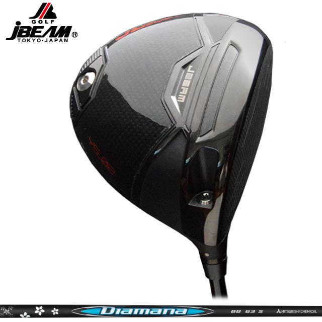 JBEAM 2025 JL BLACK ドライバー 三菱ケミカル Diamana BB 装着 ディアマナ 【カスタム】【新品】 Jビーム ジェイ エル ブラック ジェーエル BK GOLF シャフト 地クラブ